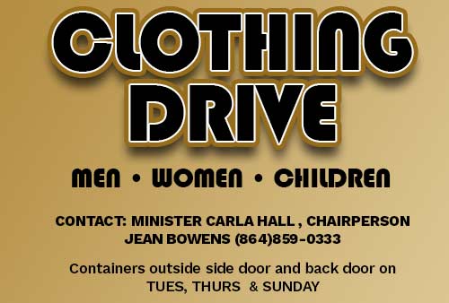 Welcome to Easley Union Missionary Baptist Church